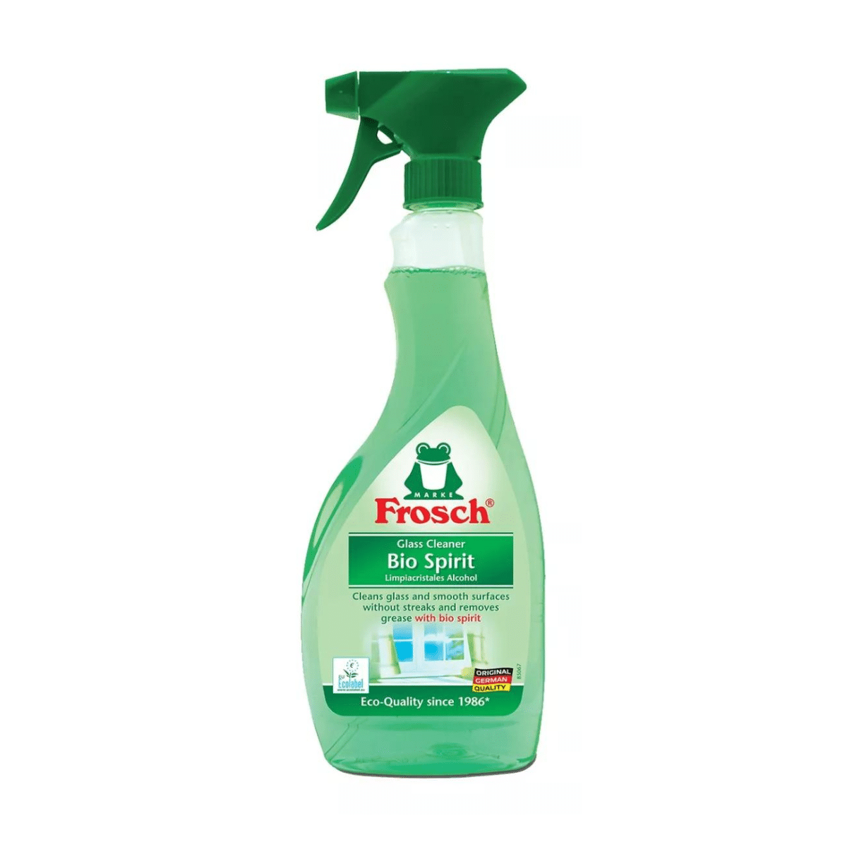 Limpiavidrios Frosch Bio Spirit 500 ml