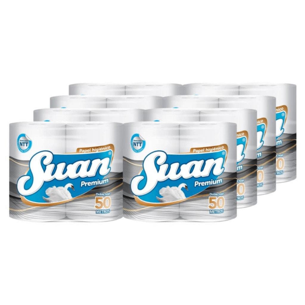 Papel Higiénico Swan Premium Doble Hoja 50 mts 40 Unid