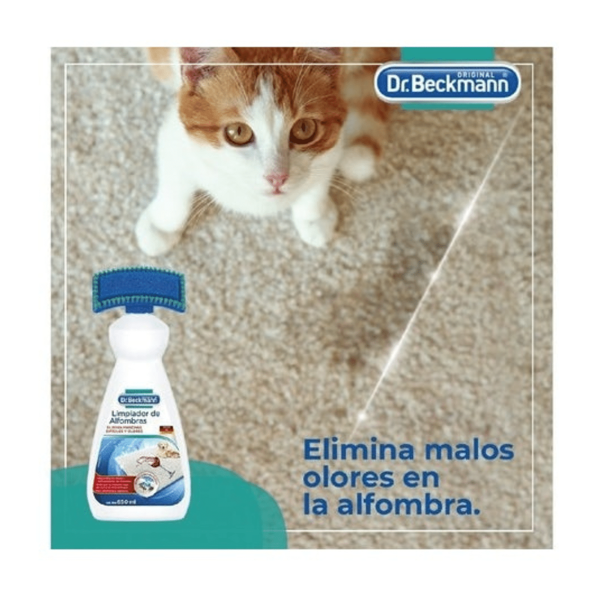 Limpiador de Alfombras con Cepillo Dr. Beckmann 650 ml
