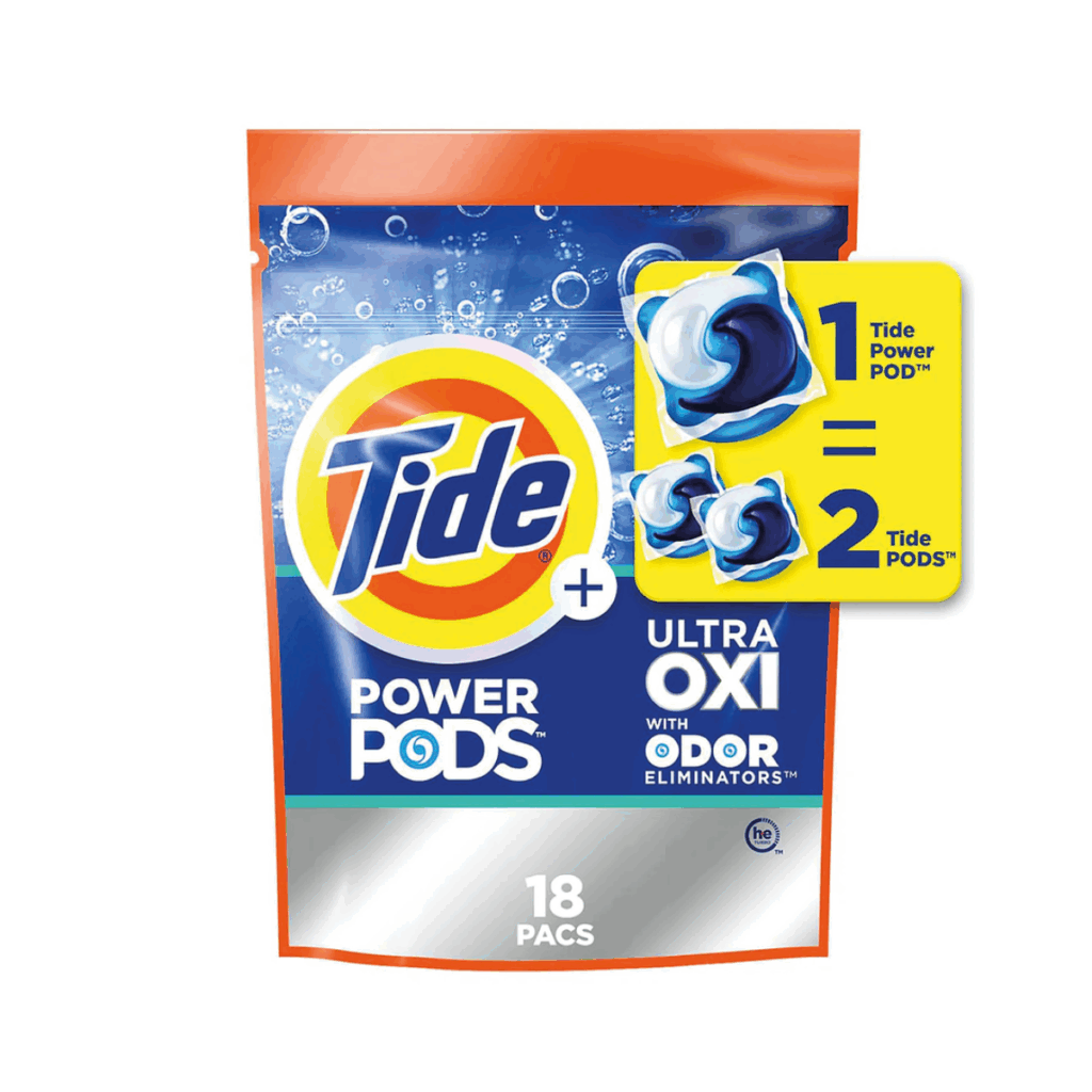 Detergente En Capsulas Tide Power Pods Ultra Oxi 18 Capsulas