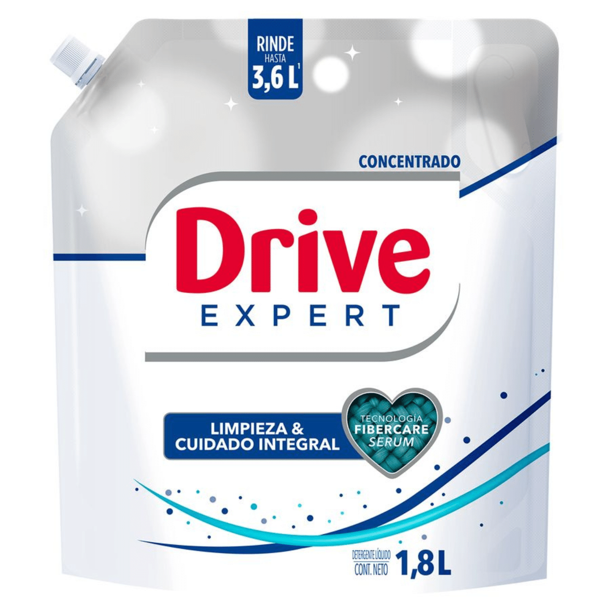 Detergente Líquido Concentrado Drive Expert Doypack 1.8 L